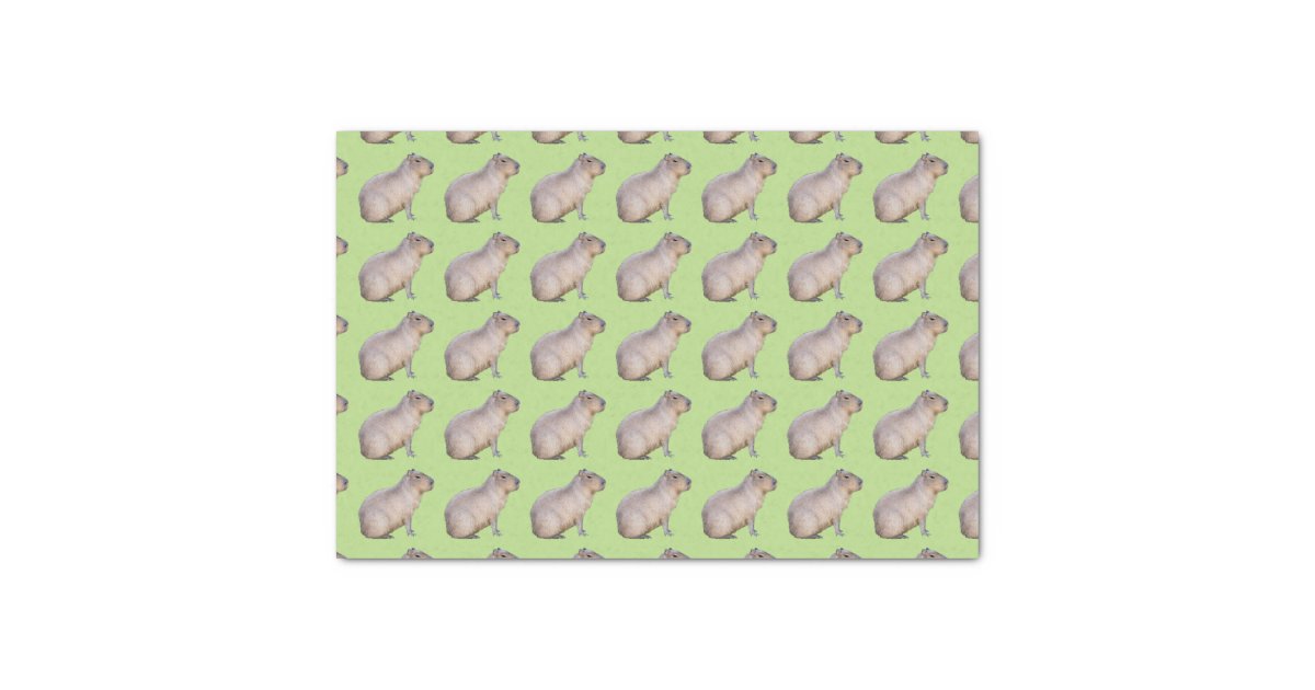 Capybara Tissue Paper | Zazzle