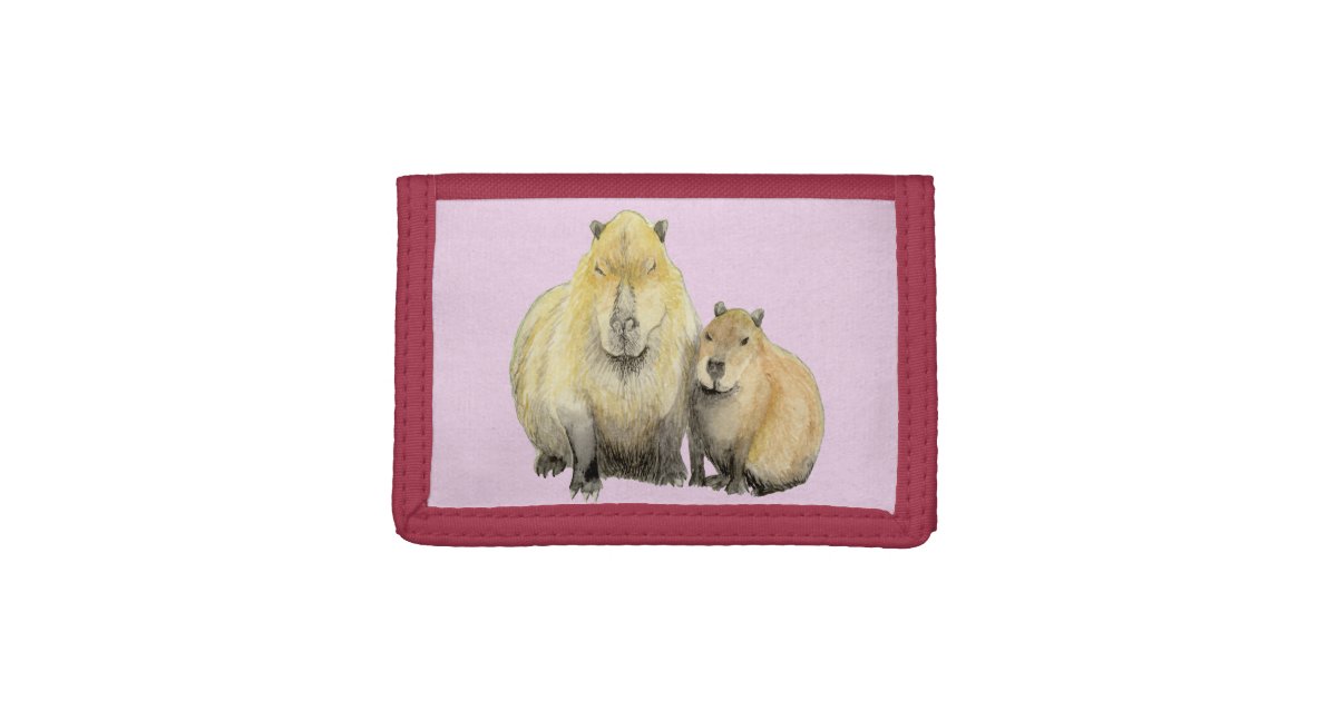 Capybara Trifold Wallet | Zazzle
