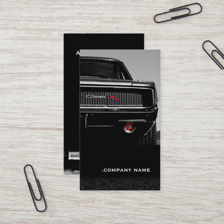 Car 01 • Stylish Business Card | Zazzle