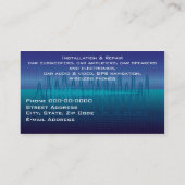 Car Audio Systems Business Card | Zazzle