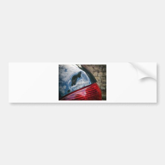 Car damage bumper sticker | Zazzle.com