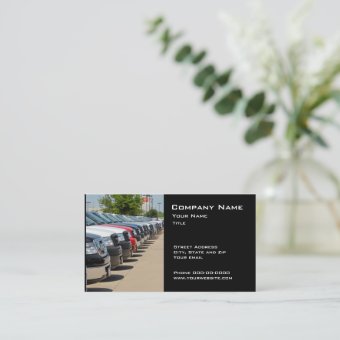 Car Dealer Business card | Zazzle