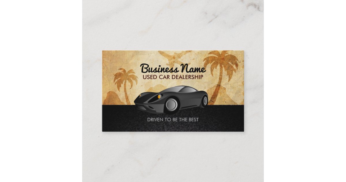 Car Dealership Slogans Business Card | Zazzle