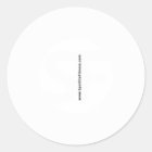 Car Decal! Classic Round Sticker | Zazzle