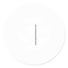 Car Decal! Classic Round Sticker | Zazzle