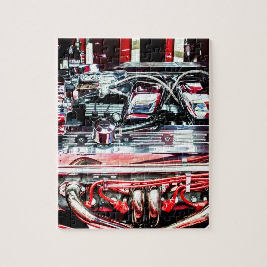 Car Engine Jigsaw Puzzle | Zazzle.com