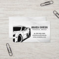 Car Front View Logo | Drivera Side View Business Card | Zazzle