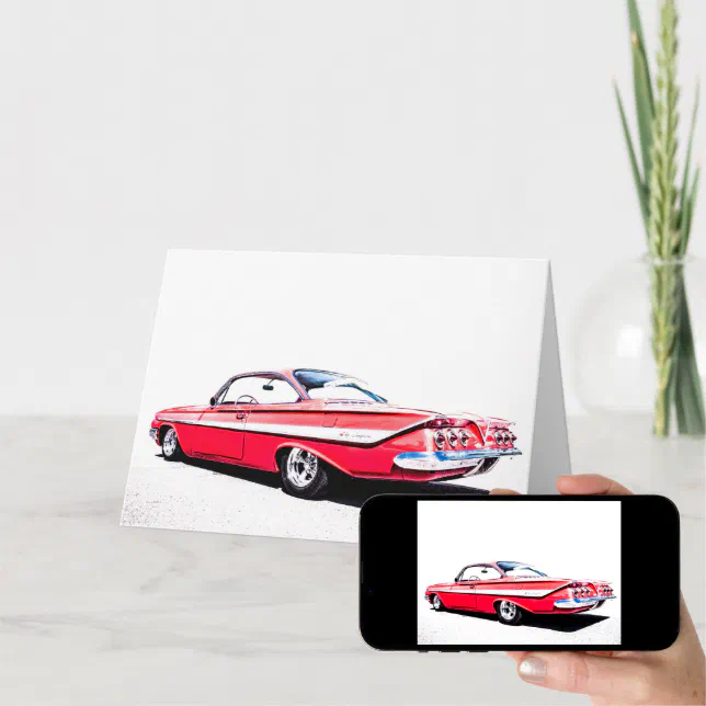 Car Greeting Cards | Zazzle