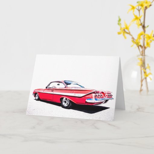 Car Greeting Cards | Zazzle