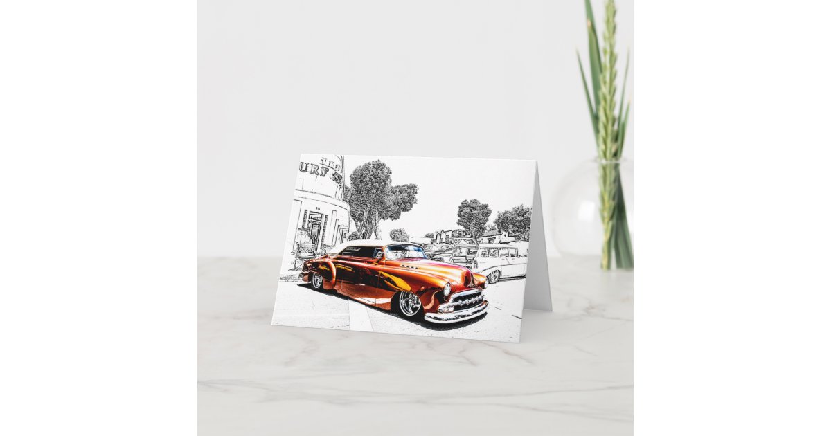 Car Greeting Cards | Zazzle