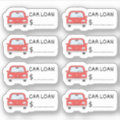 Car Loan Reminder Bill Due Tracker Bujo Planner Sticker | Zazzle