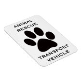 Car Magnet: Animal Rescue Transport Vehicle Magnet | Zazzle