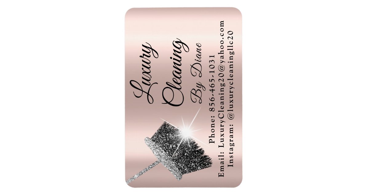 Car Magnet Cleaning Services Maid House Keeping | Zazzle