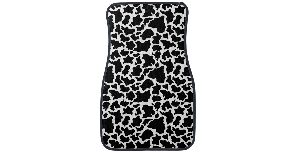 Car Mat Set-Cow Print | Zazzle