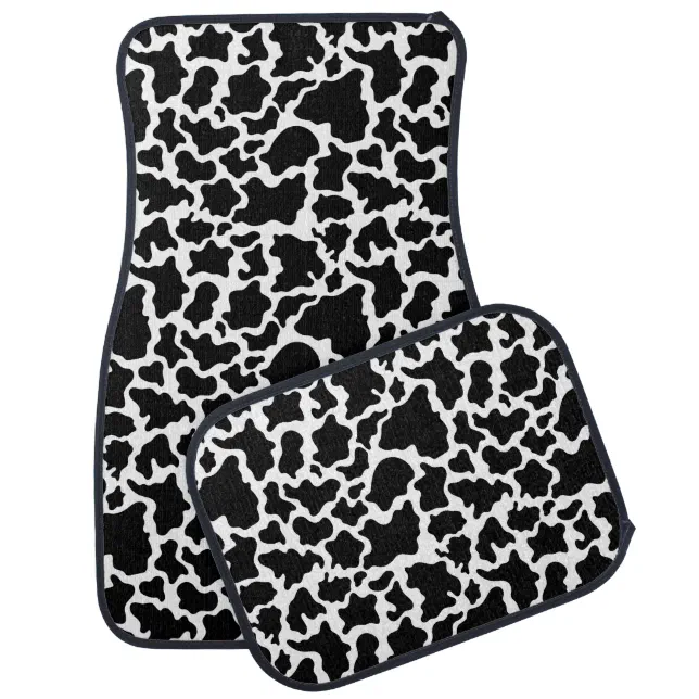 Car Mat Set-Cow Print | Zazzle