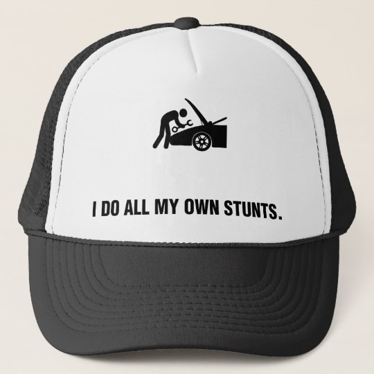 Car Mechanic Trucker Hat | Zazzle.com