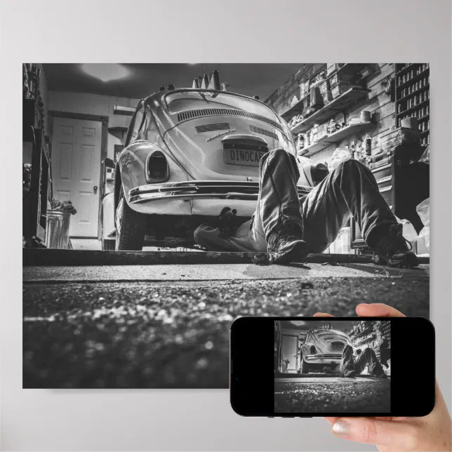 Car Repair Mechanic Poster | Zazzle