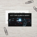 Car Security And Sound Systems Business Card | Zazzle