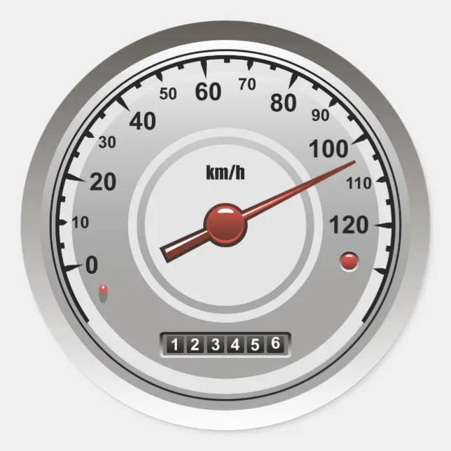 Car Speedometer Stickers | Zazzle