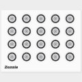 Car Tire Classic Round Sticker | Zazzle