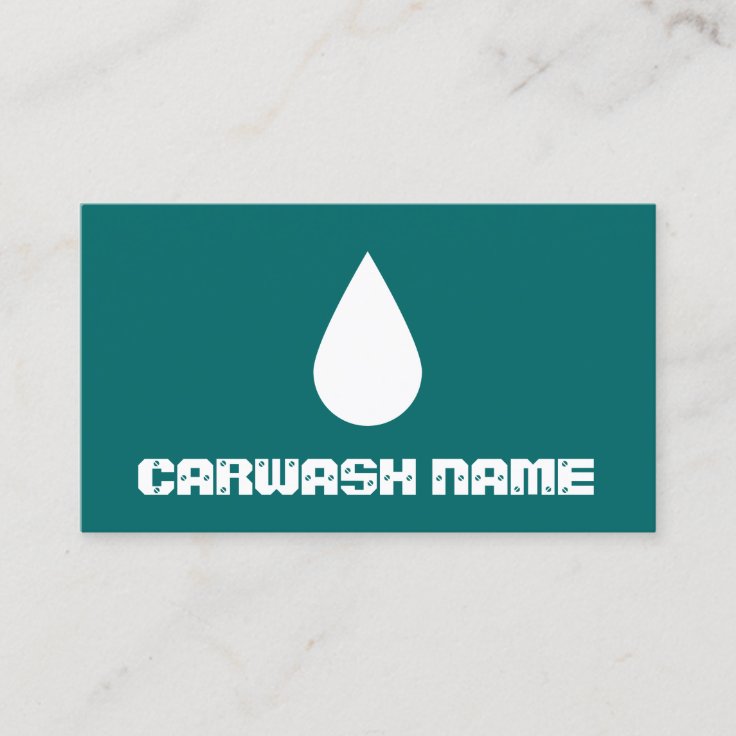 car wash punch card | Zazzle