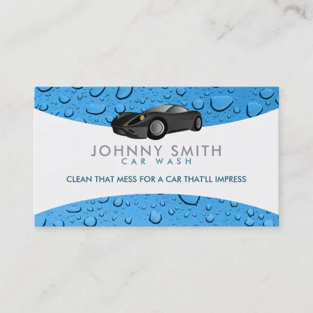 Car Wash Slogans Business Card | Zazzle