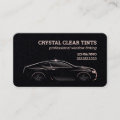 Car Window Tinting Services Business Card | Zazzle