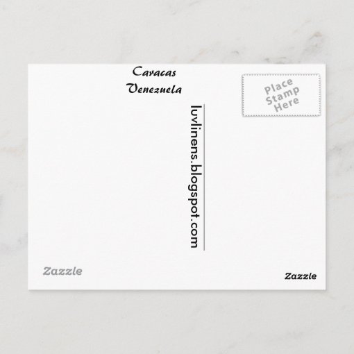 Caracas, Venezuela Postcard | Zazzle