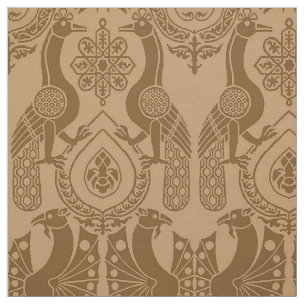 Cool Medieval Dragon Pattern Fabric | Zazzle