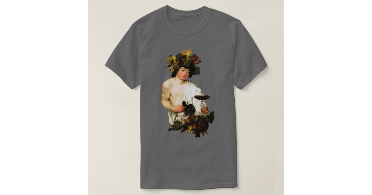 Caravaggio Bacchus T-Shirt | Zazzle