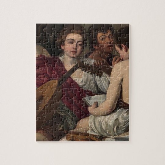 Caravaggio - The Musicians - Classic Artwork Jigsaw Puzzle | Zazzle.com