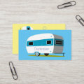 Caravan Camper RV Thunder_Cove Business Card | Zazzle