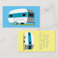 Caravan Camper RV Thunder_Cove Business Card | Zazzle