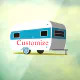 Caravan Camper RV Thunder_Cove Window Cling | Zazzle
