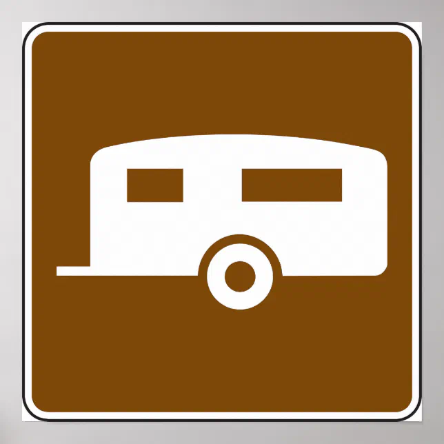 Caravan Park Poster | Zazzle