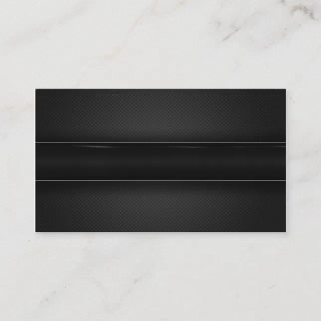 Carbon Banner card | Zazzle