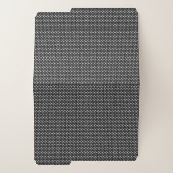 Carbon Fiber 1 File Folder | Zazzle