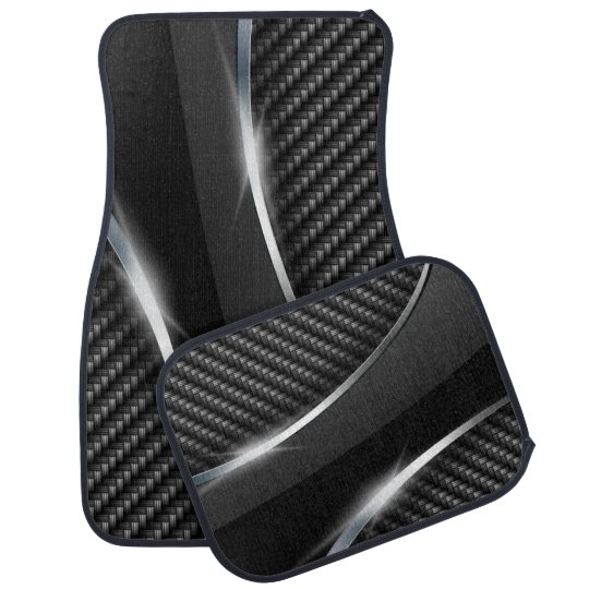 Carbon Fiber 3 Floor Mats | Zazzle.com