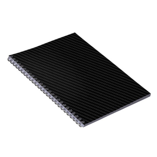 Carbon Fiber Capital Notebook | Zazzle.com
