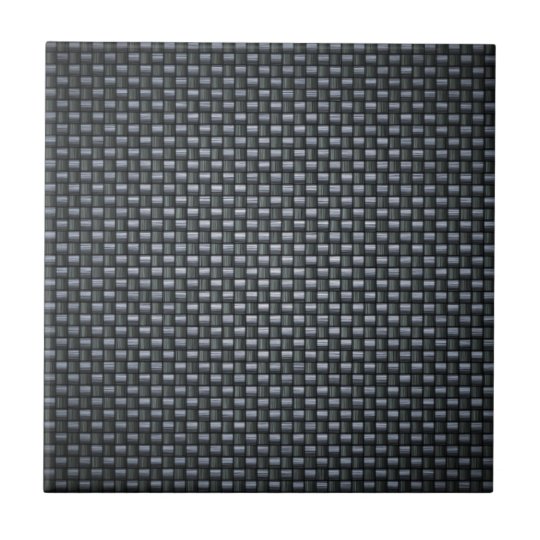 Carbon Fibre Look Ceramic Tile | Zazzle.com