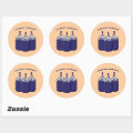 Carboy Cowboy Classic Round Sticker | Zazzle