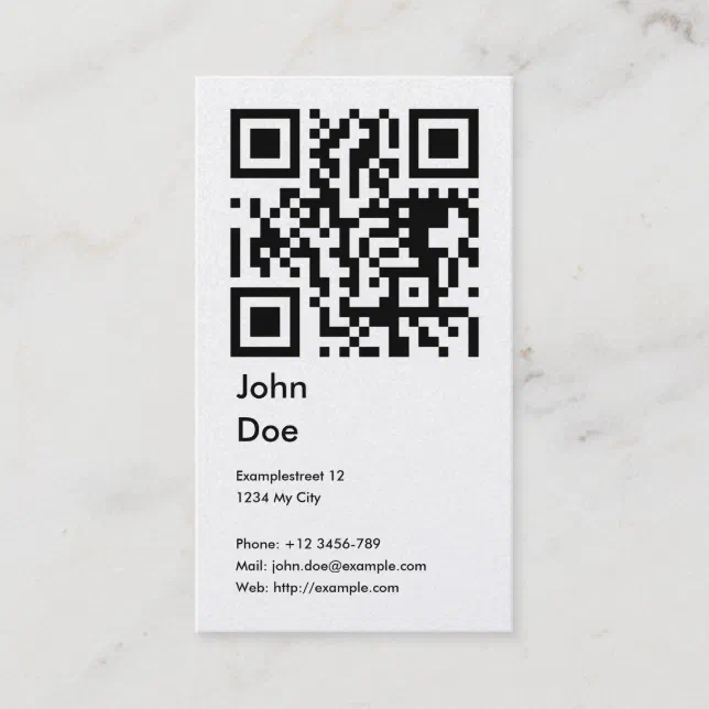 Card (address, phone, email, web) | Zazzle