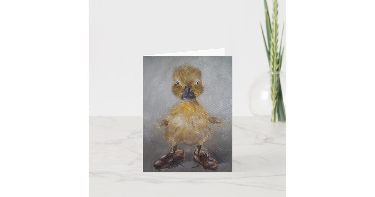 Card/Animal - Baby Duck Card | Zazzle