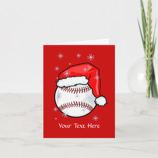 Card - Baseball Christmas | Zazzle