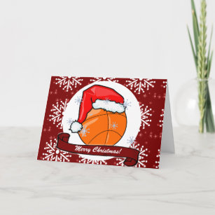 Basketball Christmas Cards | Zazzle - 100% Satisfaction Guaranteed!