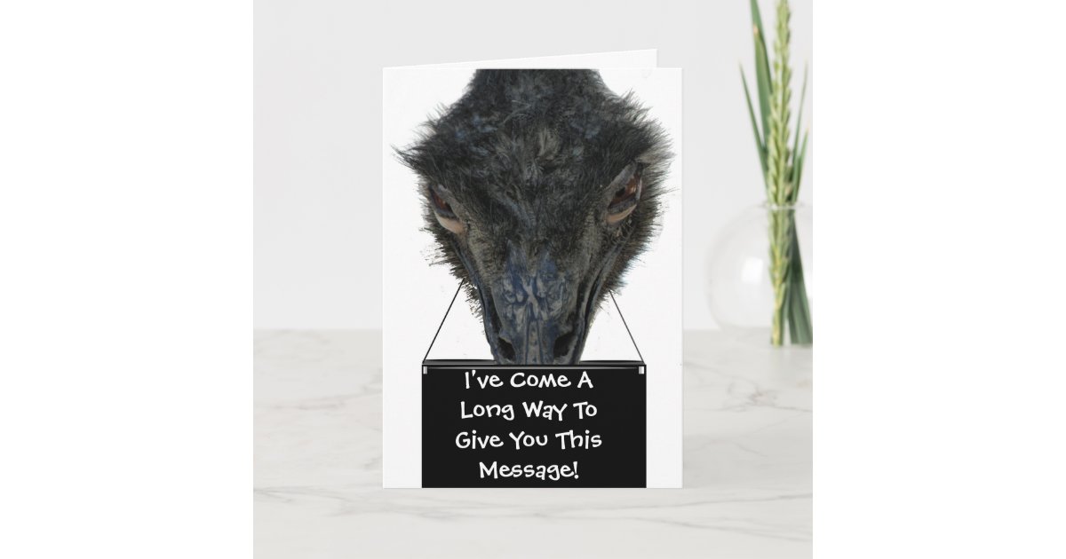 Card Emu Purse Valentine's Day | Zazzle.com