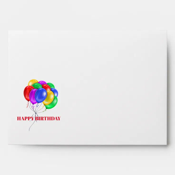 Card Envelope-Birthday Envelope | Zazzle