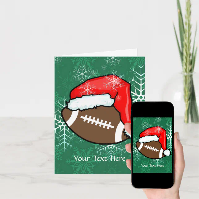 Card - Football Christmas | Zazzle