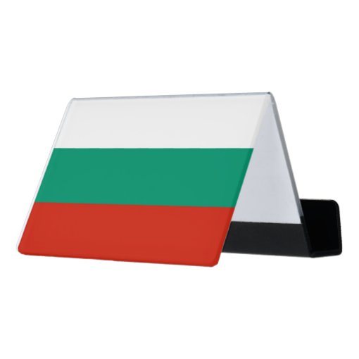 Card Holder with flag of Bulgaria | Zazzle