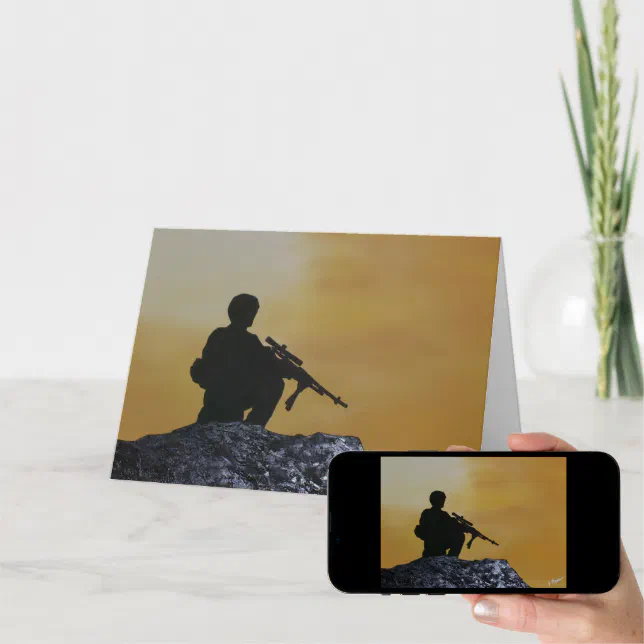 Card Military Greeting Card | Zazzle